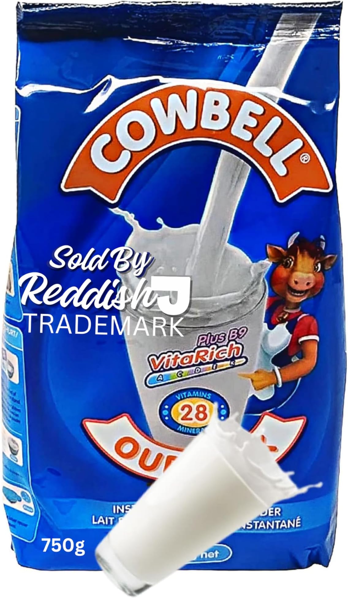 Amazon.com : Generic Cowbell Powder Milk (750g (1 Pack) Big size ...