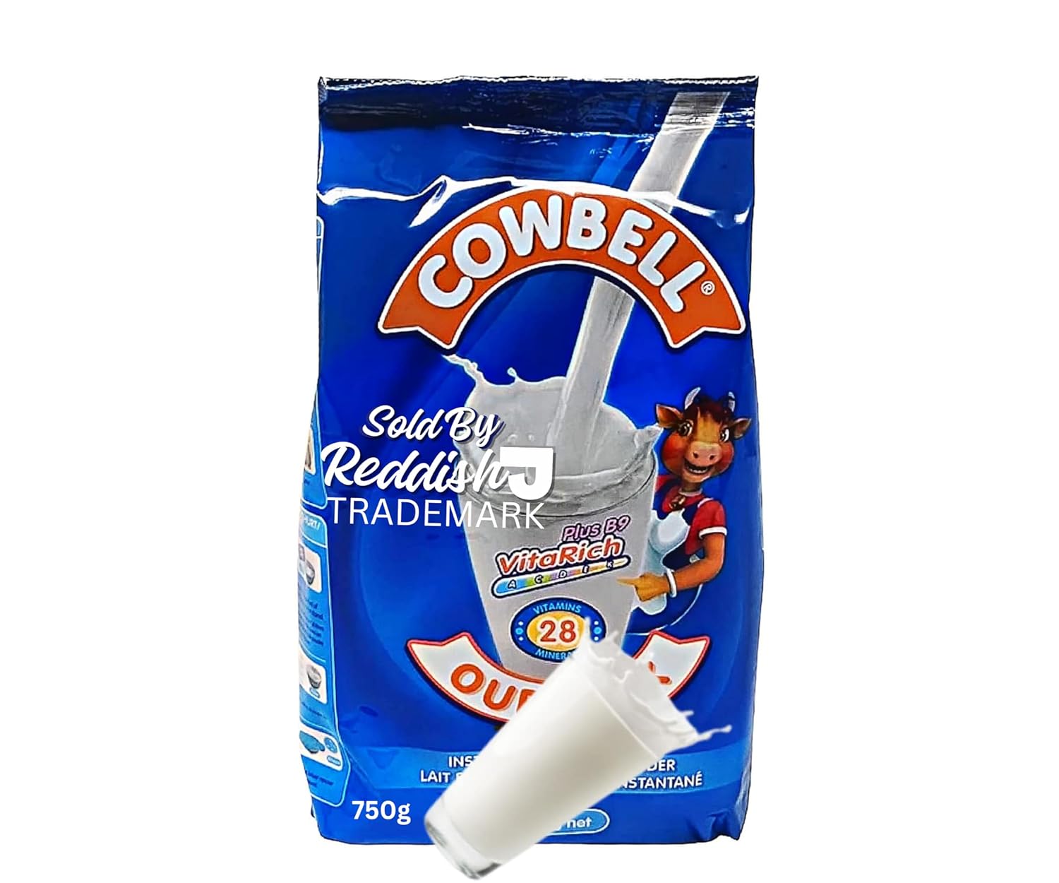 Amazon.com : Generic Cowbell Powder Milk (750g (1 Pack) Big size ...