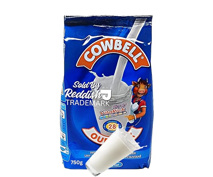 Amazon.com : Cowbell Powder Milk (750g (1 Pack) Big size : Grocery ...