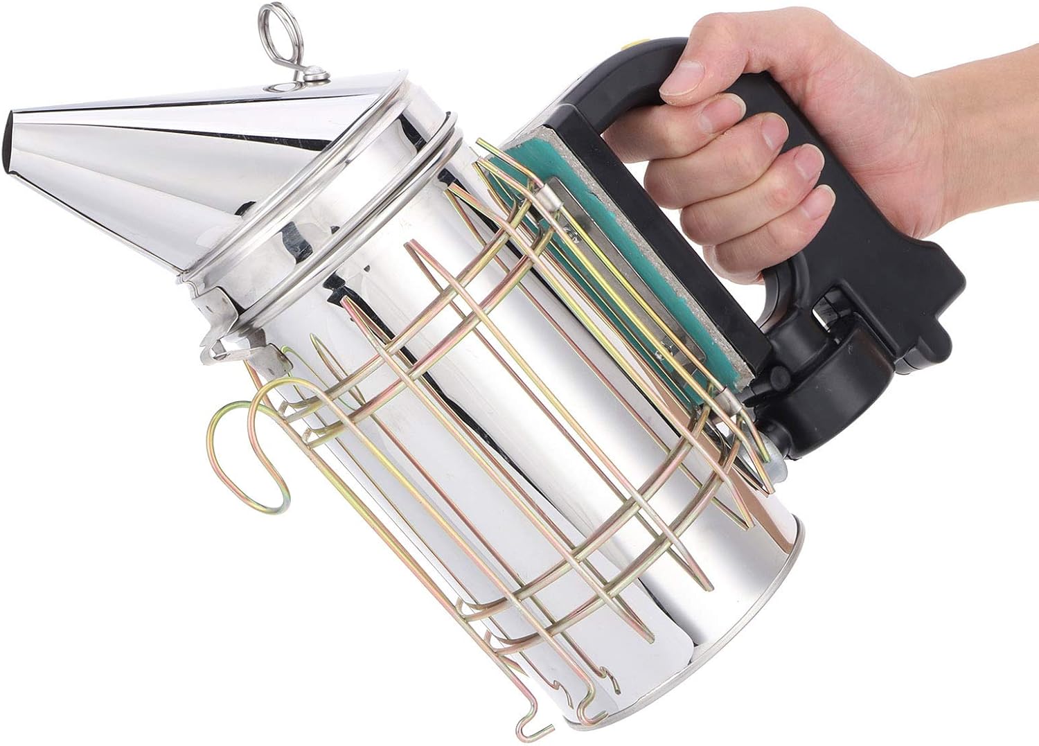 Amazon.com: Hztyyier Electric Beehive Smoker 5V Stainless Steel with ...