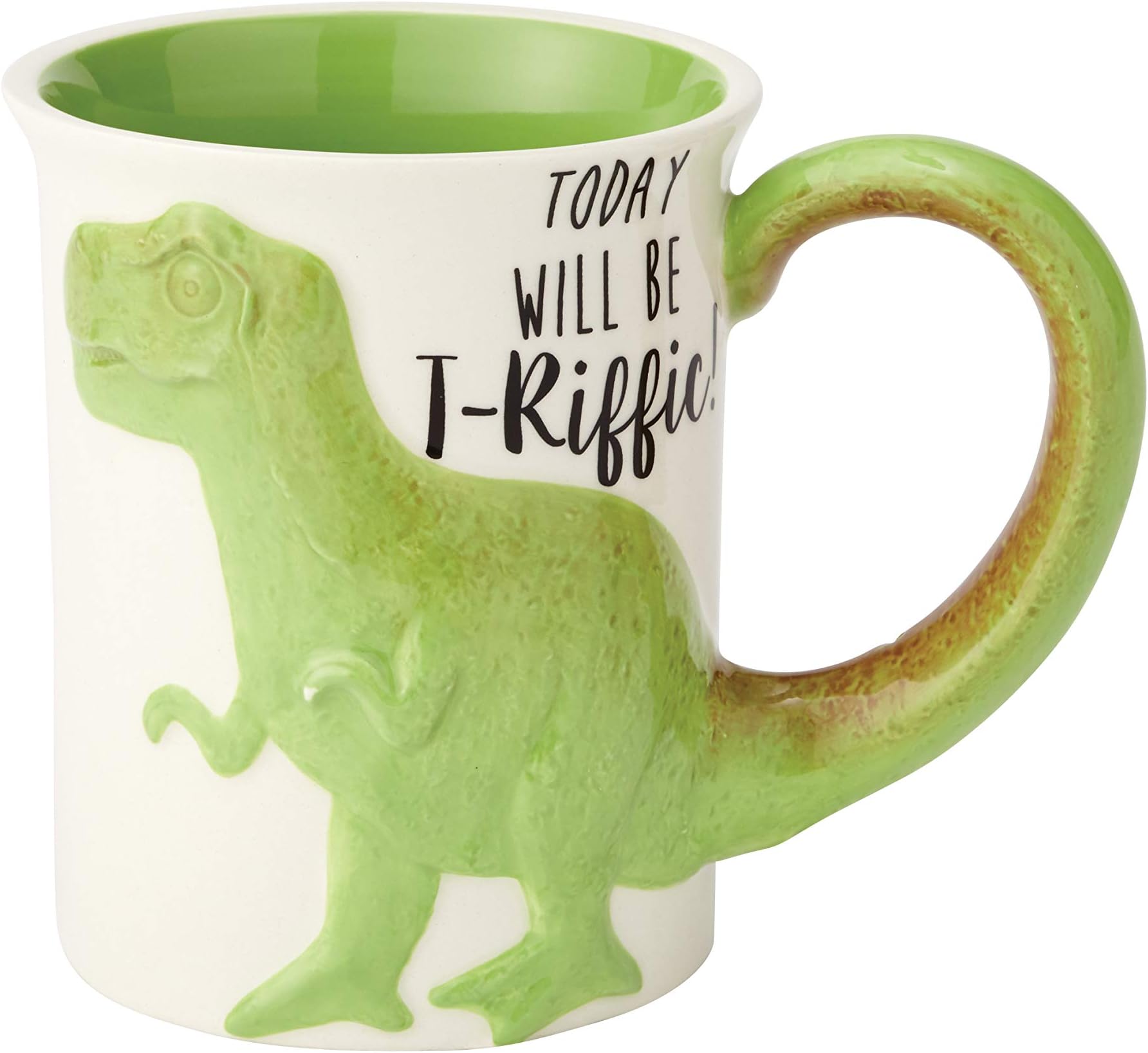 Arawat - Taza de café de dinosaurio con diseño de dinosaurio, con ...