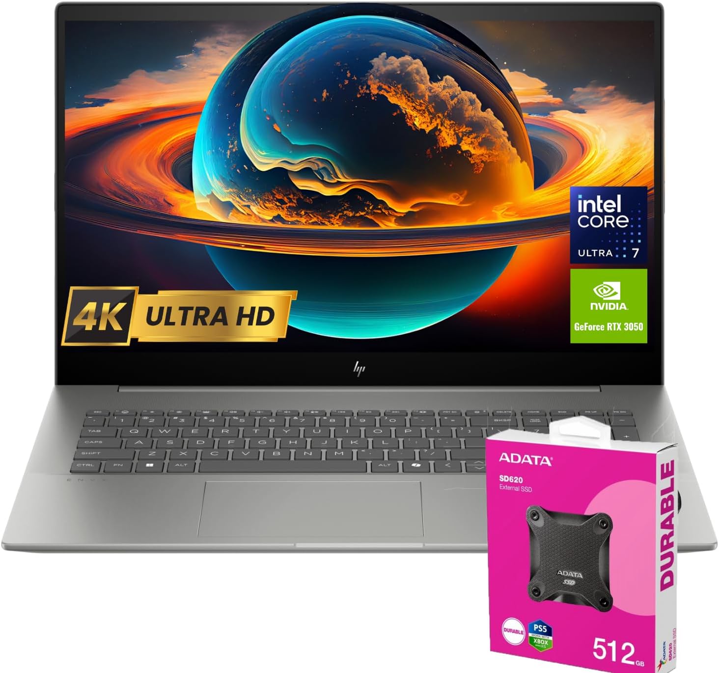 Amazon.com: HP Envy 17.3 FHD Touch Laptop | Intel Ultra 7 155U | RTX 3050 | 64GB RAM | 2.5TB SSD ...