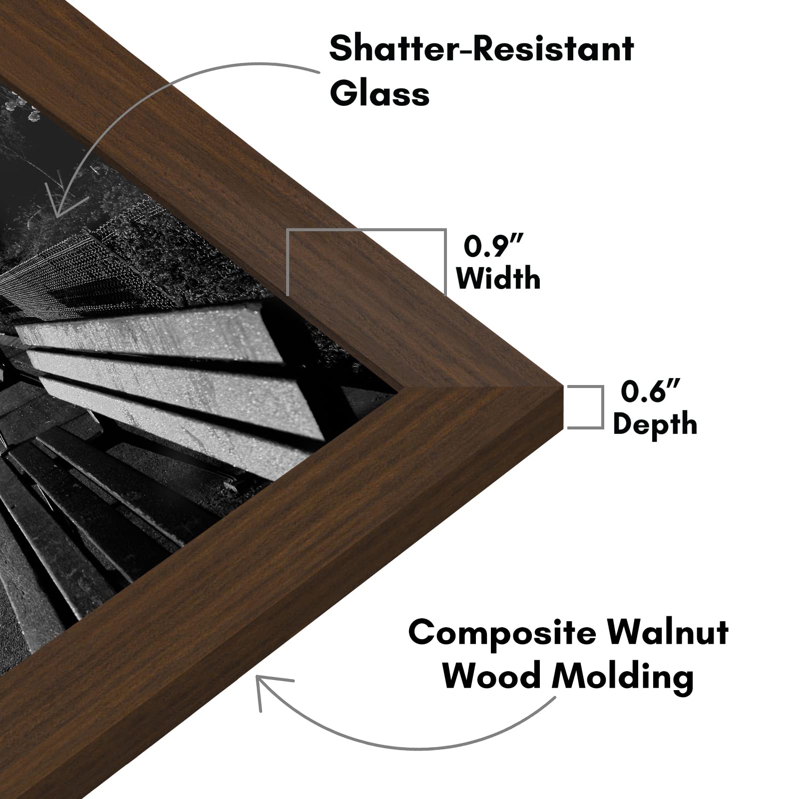 Snapklik.com : Americanflat 8x12 Picture Frame