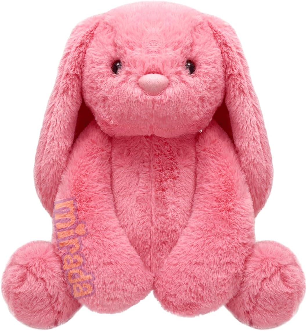 Mirada Cute Coral Bunny Soft Toy for Girls/Kids | Huggable Rabbit with ...