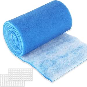 Wonninek Air Filter Material, 12" x 132" MERV 8 Booth Air Vent Filters ...