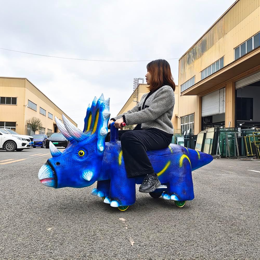 New Era Dinosaurios Montables Eléctricos, Dino Carro de Control Remoto ...