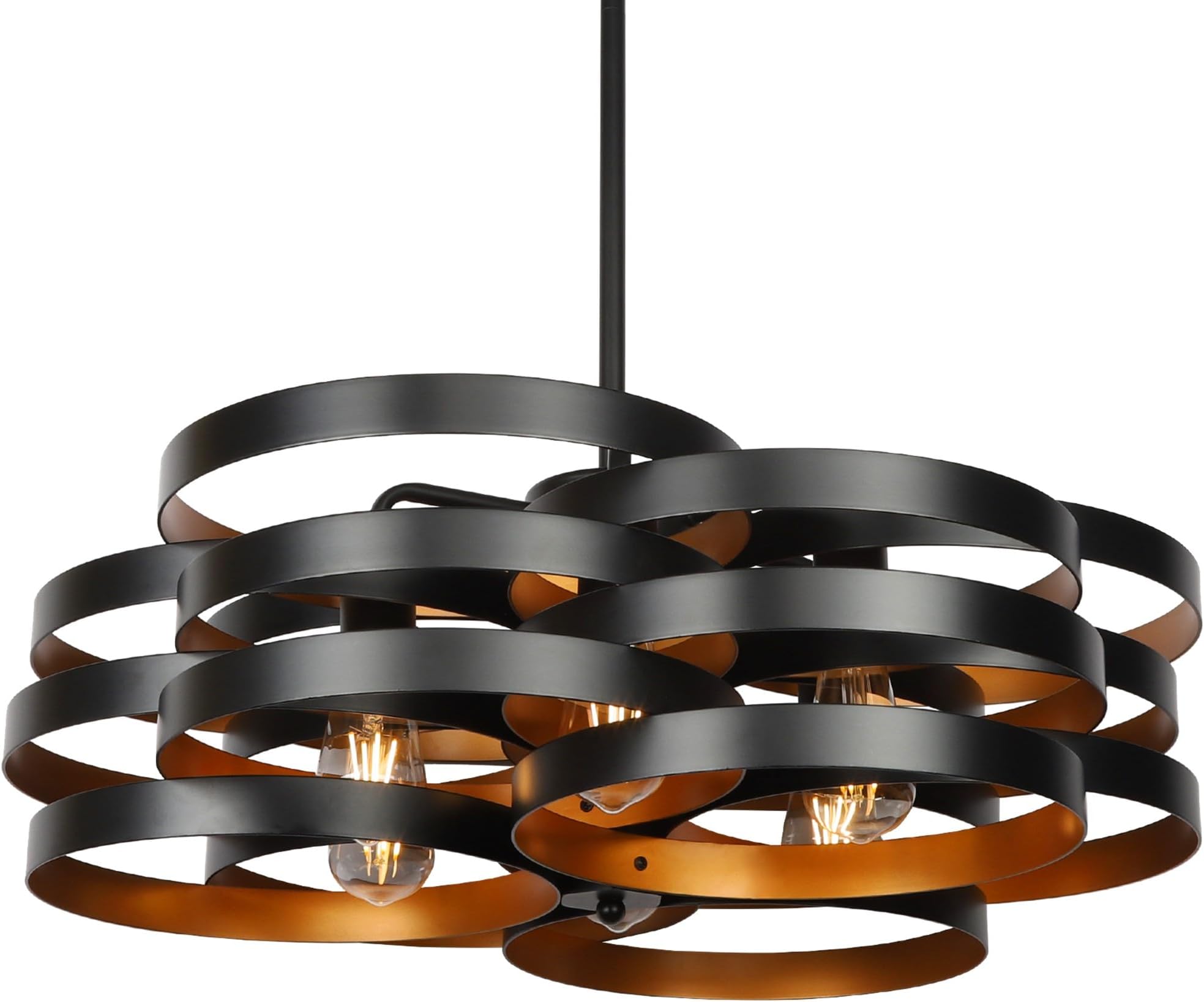 Minka Lavery Unique Mini Pendant Ceiling Lighting 4670-111 Vortic Flow ...