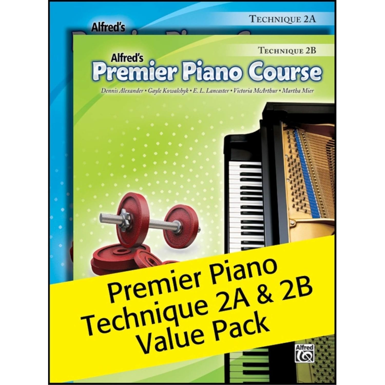 Alfred's Premier Piano Course Technique 2A & 2B Value Pack ...