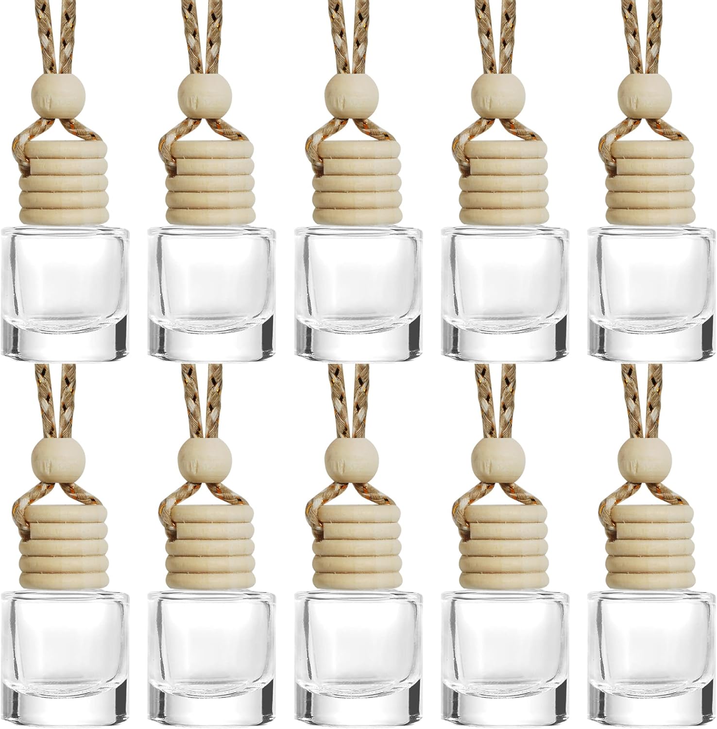 Amazon.com: ESEWALAS 10Pcs Hanging Car Air Freshener,8ml Car Hanging ...