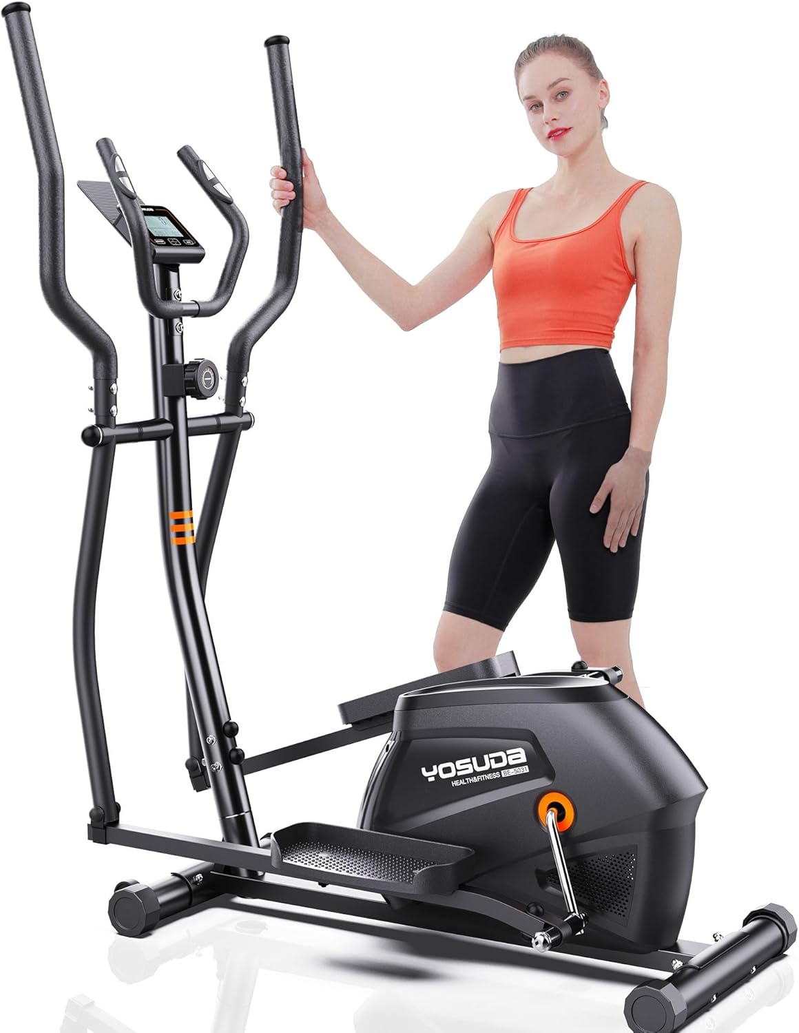 YOSUDA Máquina elíptica – Máquina elíptica para uso doméstico ...