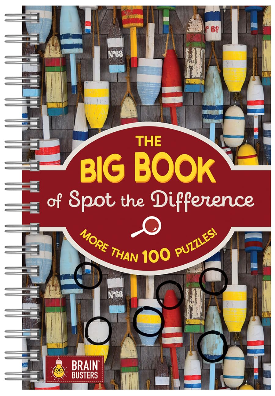Buy The Big Book of Spot the Difference (Brain Busters) Book Online at ...