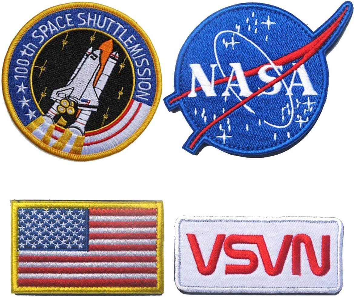 Amazon.com: Space Shuttle Patches,NASA Patches,bfuee Apoll Patches,US ...