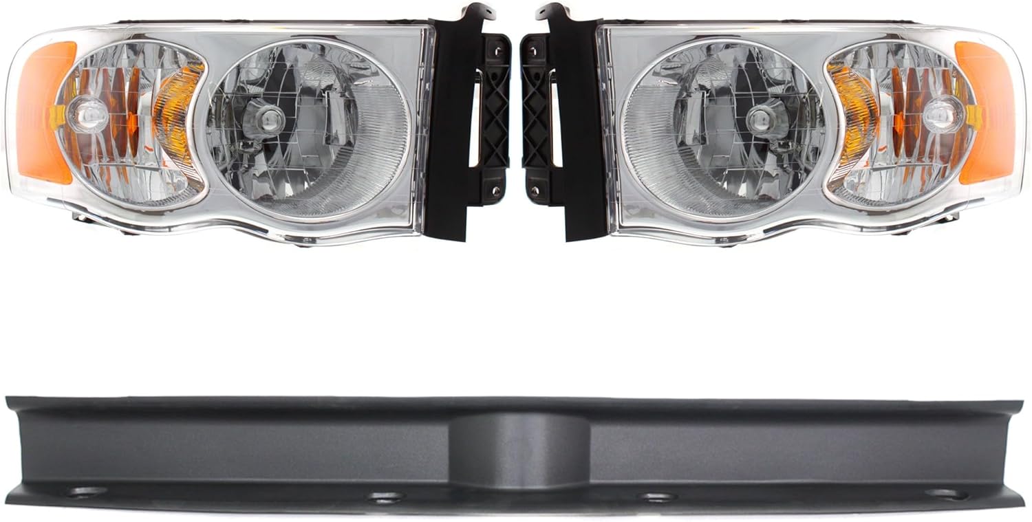 Amazon.com: Go-Parts - Headlight Assembly Kit for Dodge Ram 1500 2002 ...