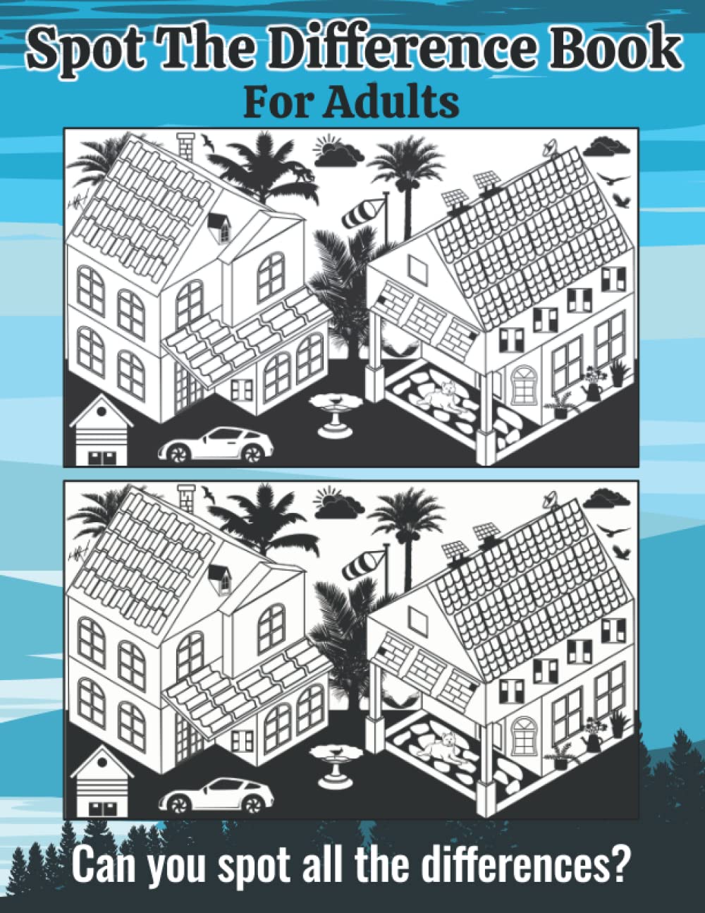 Amazon.com: Spot The Difference Book For Adults: Seek and Find the ...