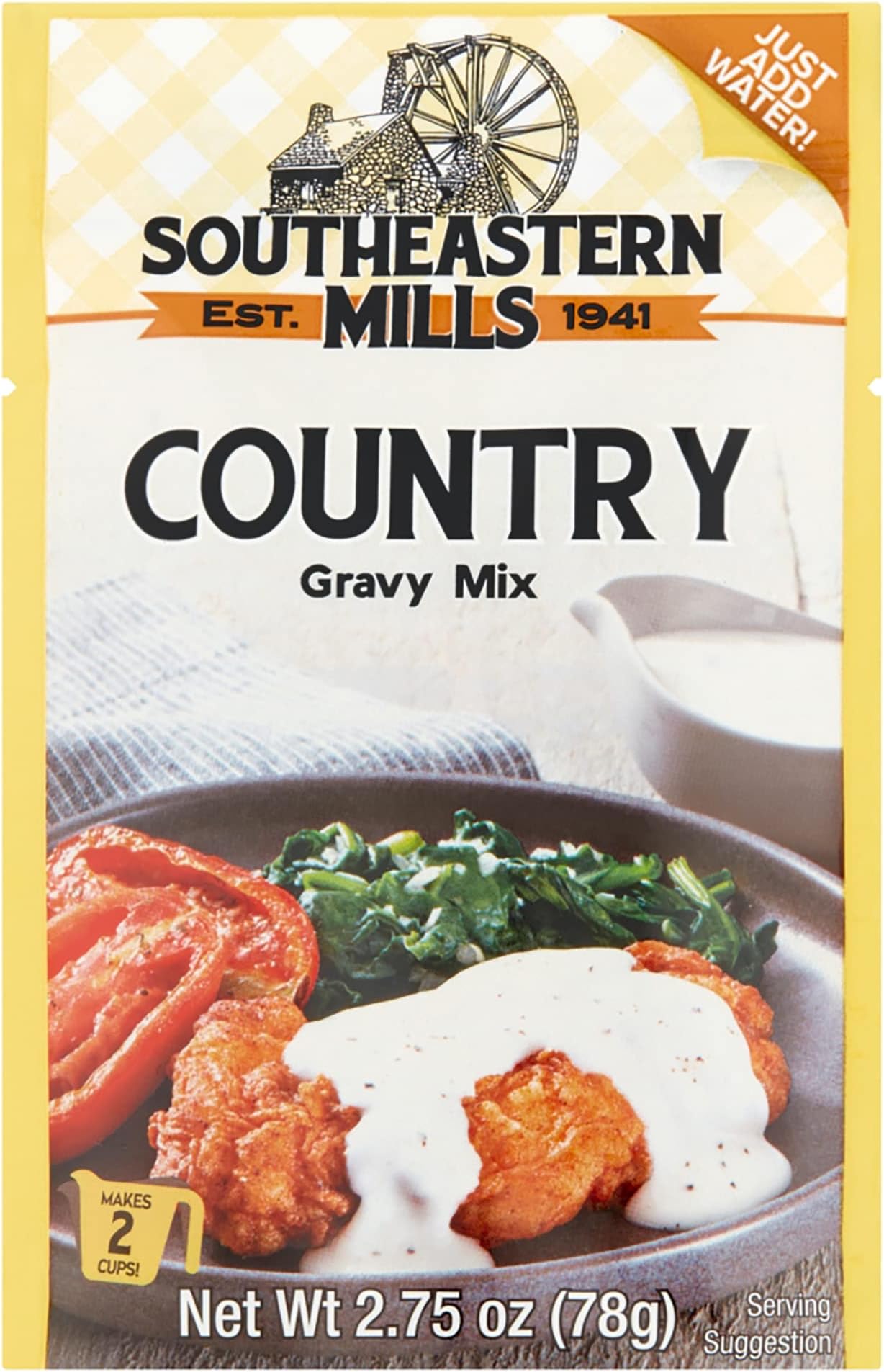 Amazon.com : McCormick Original Country Gravy Mix, 2.64 oz : Grocery ...