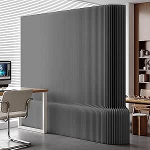 Paper Room Divider Privacy Screen,Portable Room Dividers and Folding ...