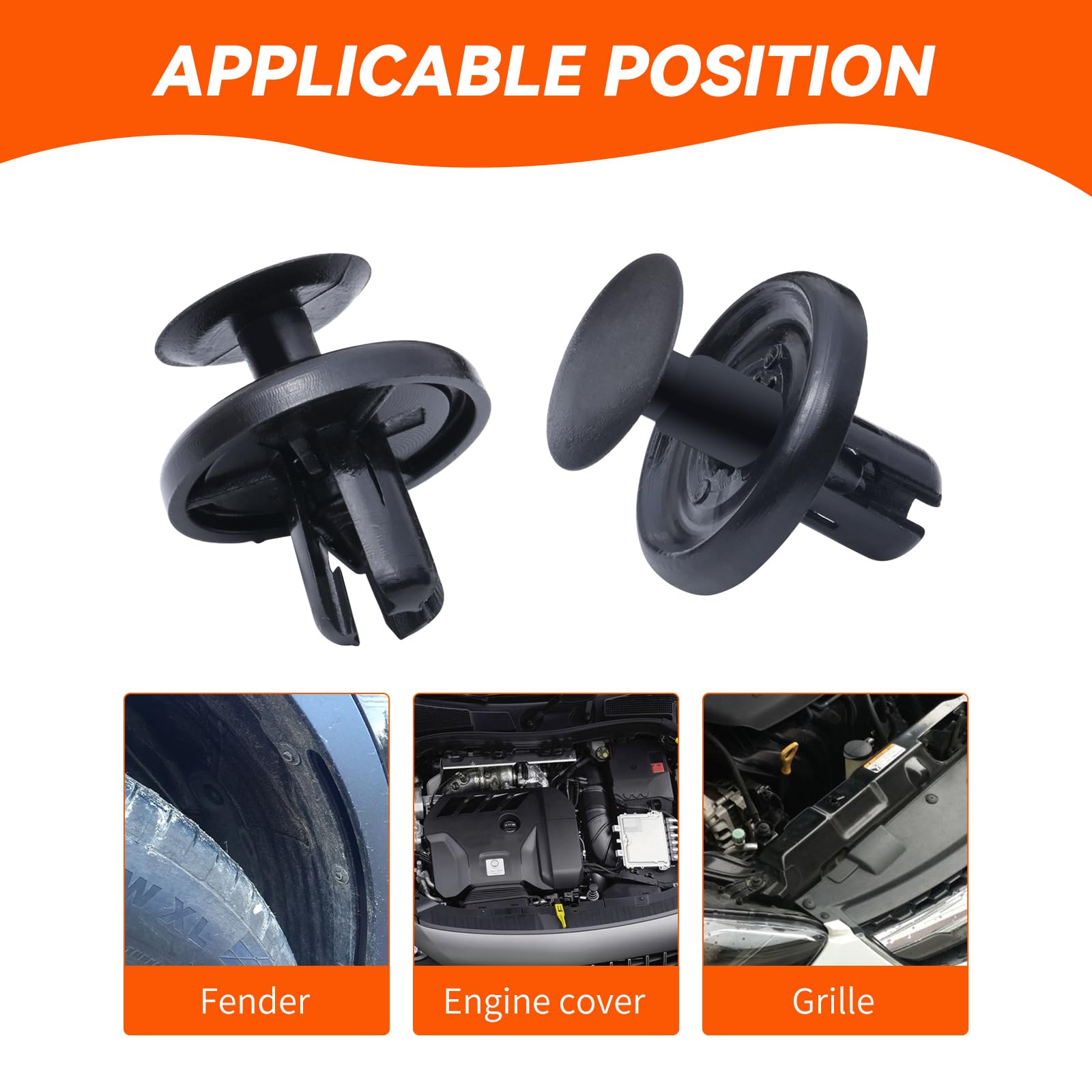 Fender Clip Assortment 101-Piece Toyota/Lexus Plastic Fastener Kit ...