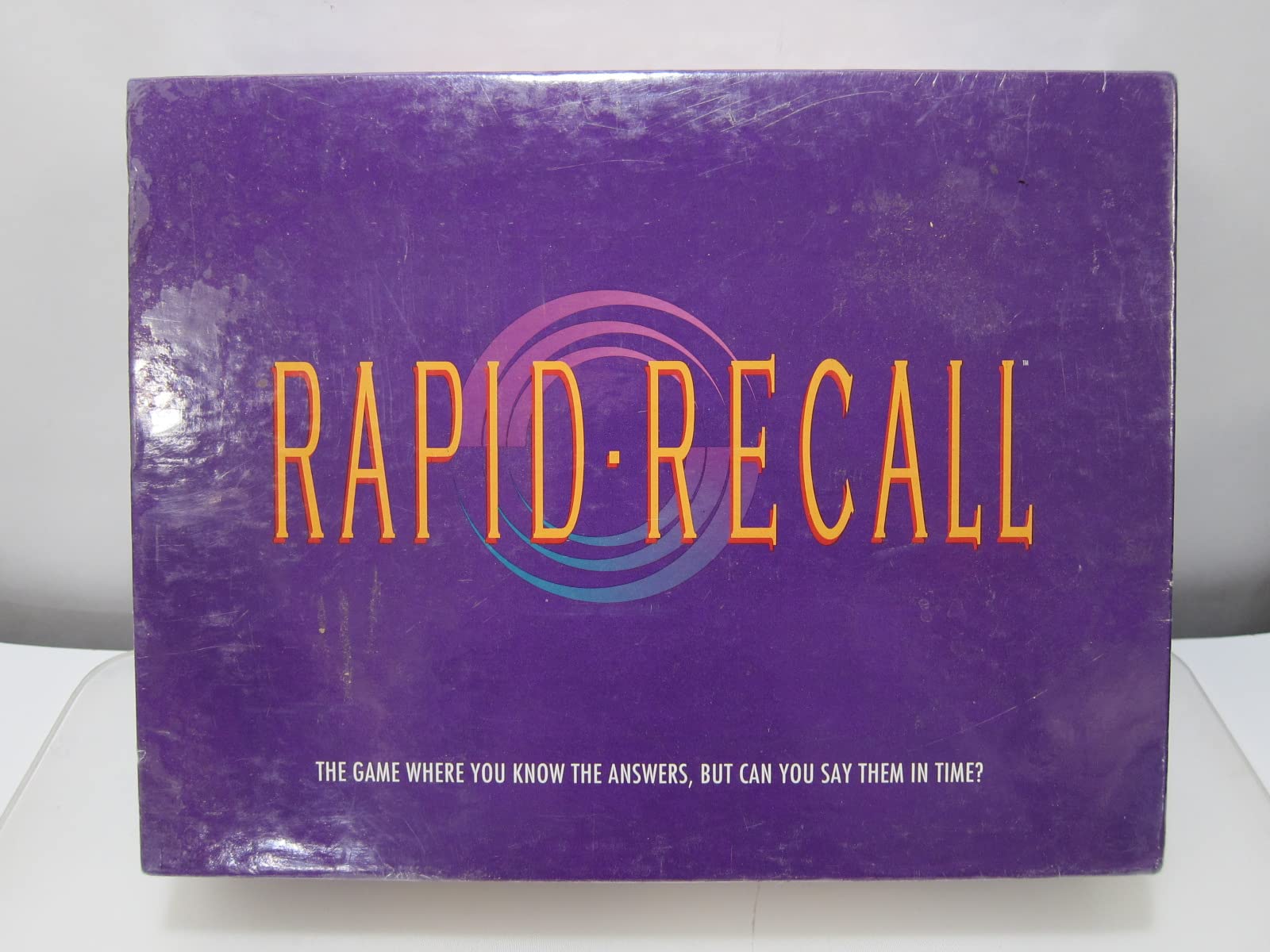 Amazon.com: Rapid Recall Board Game : Toys & Games