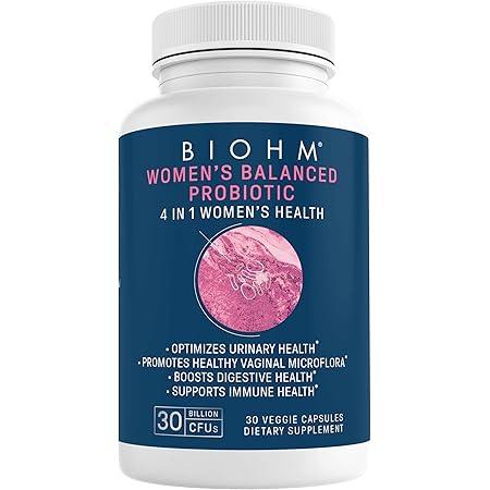 Amazon.com: BIOHM 30 Billion CFU Probiotic, Natural, Digestive Enzymes ...