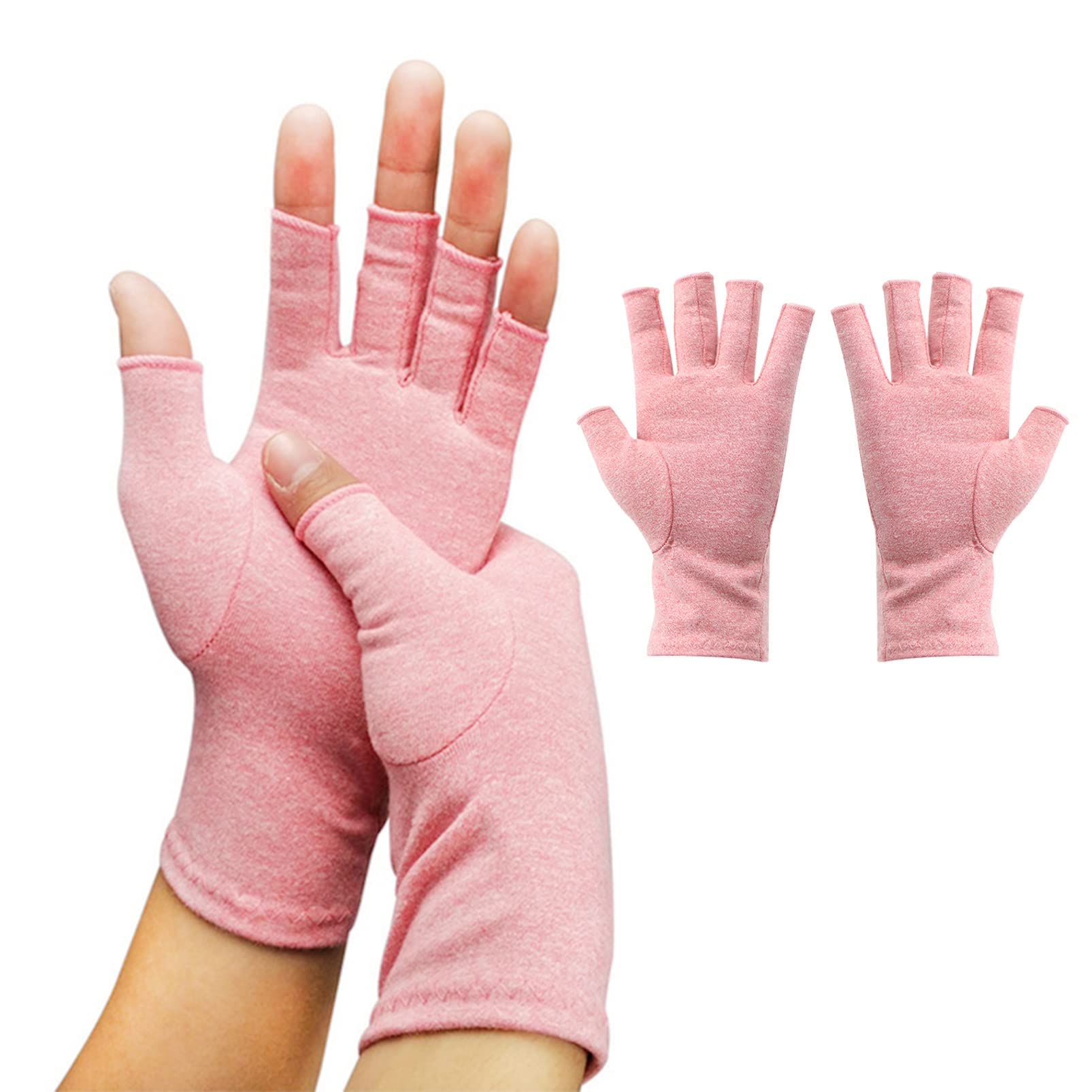 KAYZON 2 Pairs Compression Gloves Arthritis Pain Relief, Breathable ...