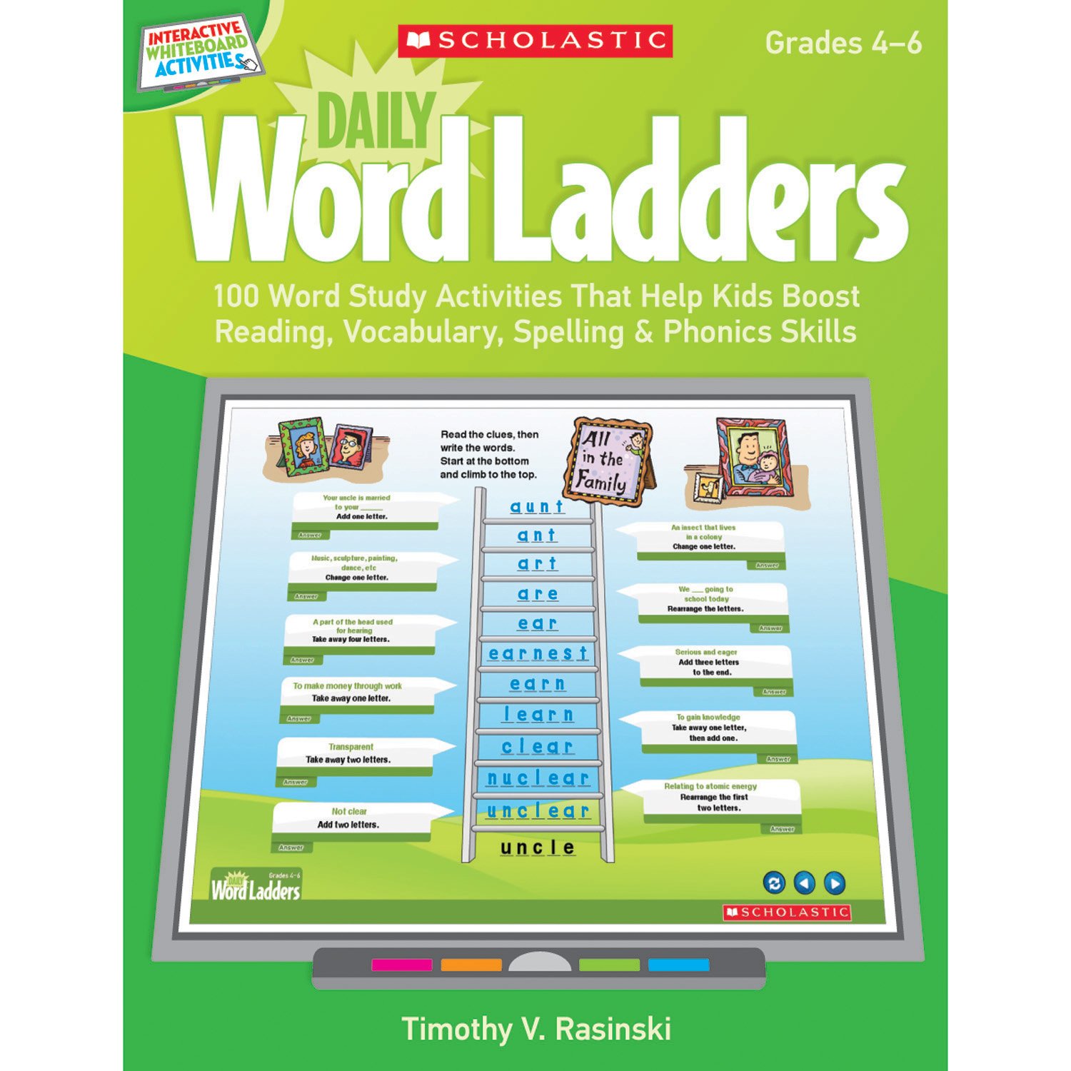 Buy Interactive Whiteboard Activities: Daily Word Ladders Grades 4-6: ...