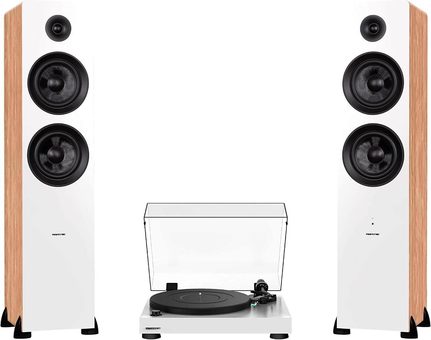 Fluance RT81 Elite High Fidelity Vinyl Turntable (White) with Ai81 ...