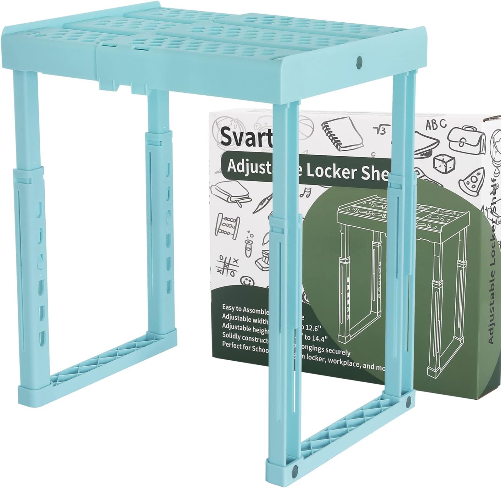 Amazon.com: Adjustable Locker Shelf for School, Height and Width ...