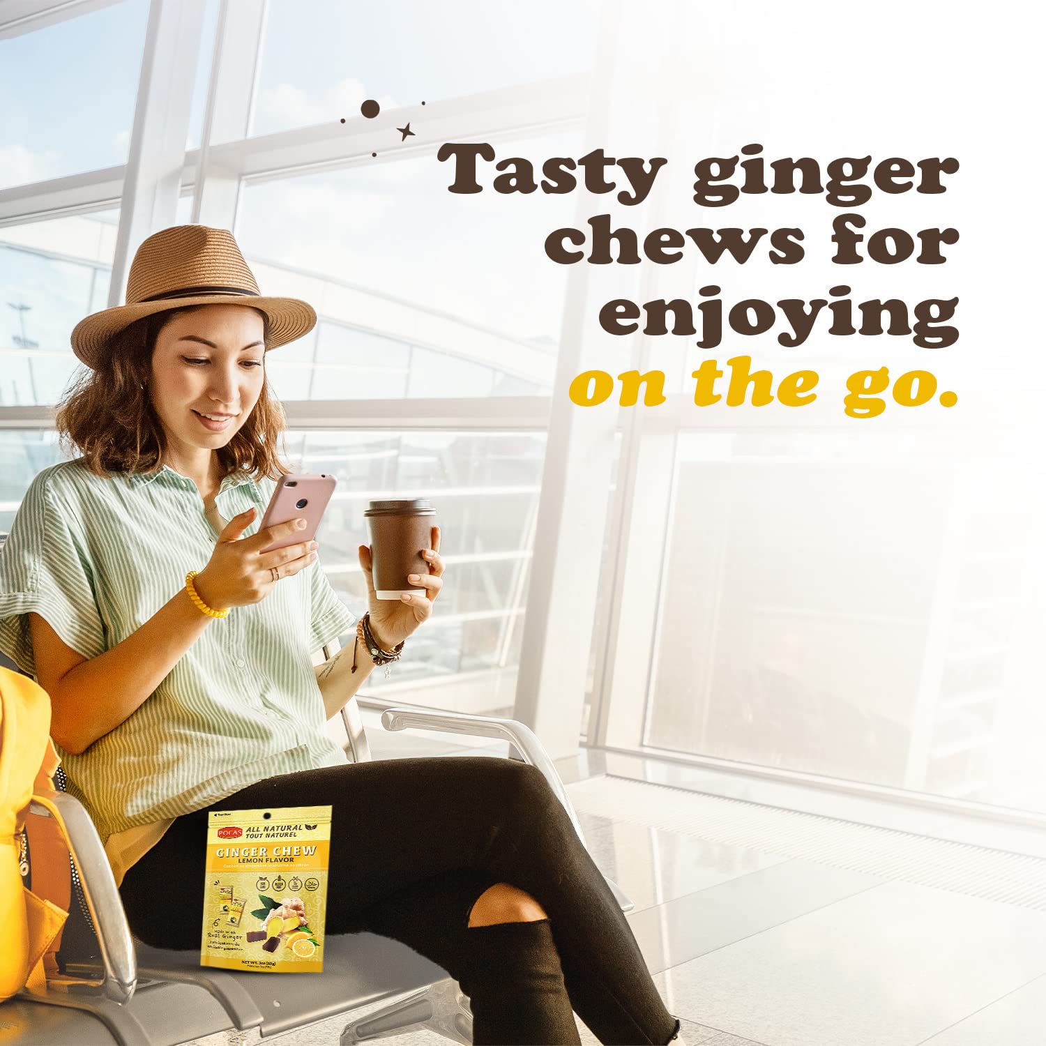 Snapklik.com : Pocas Lemon Ginger Chews - Sweet And Zesty Ginger Chew ...