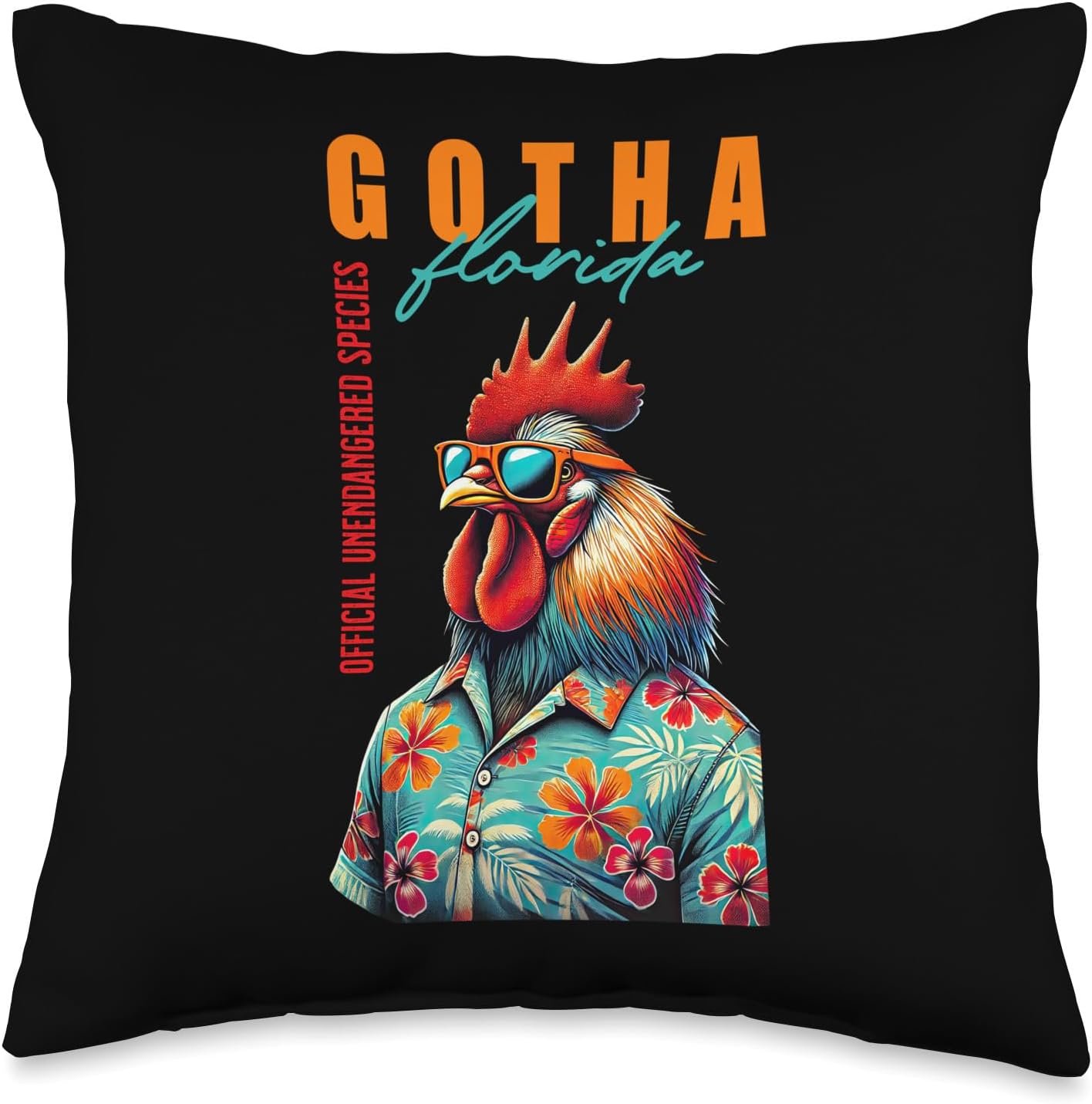 Amazon.com: Gotha Florida Official Unendangered Species Throw Pillow ...