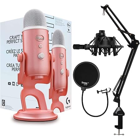 Amazon.com: Blue Microphones Yeti USB Microphone Bundle with Headphones ...
