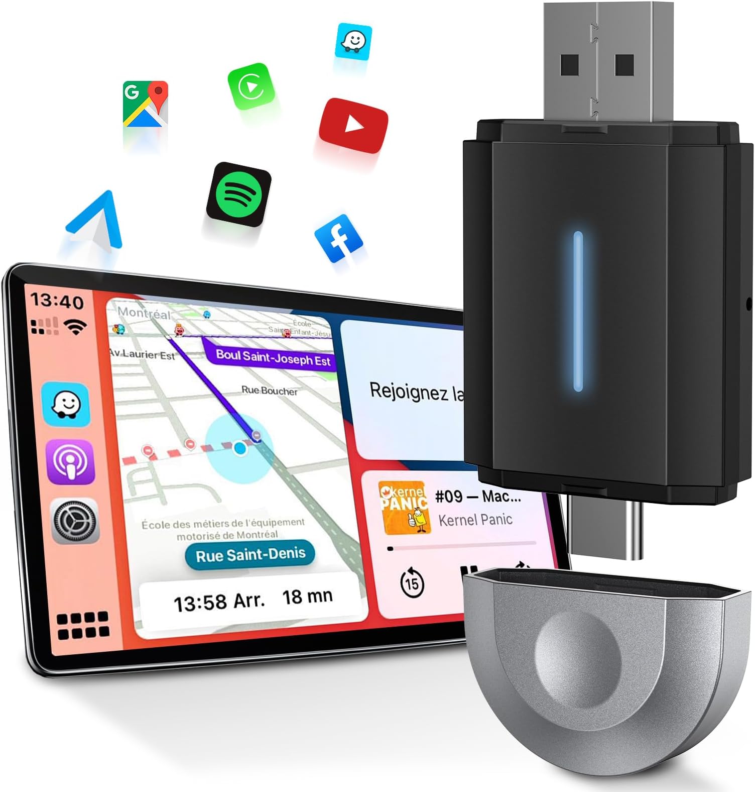 Amazon.com: Smart World Company MMB Plus Wireless USB and Type-C ...