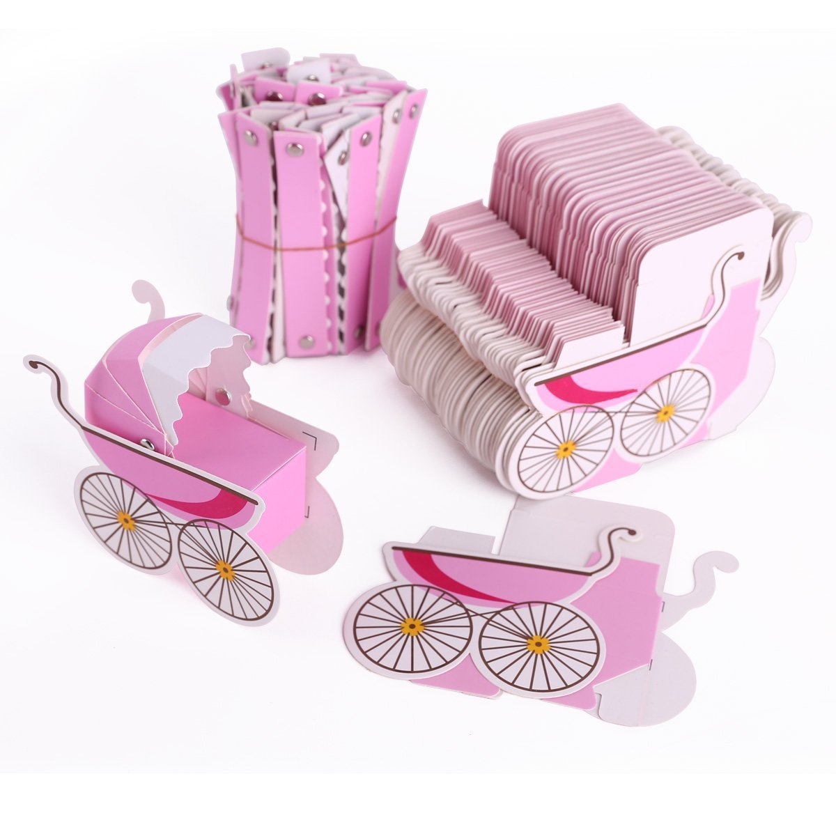 Box Baby Shower Stroller Decorations Gift Box Decoration Ideas Candy