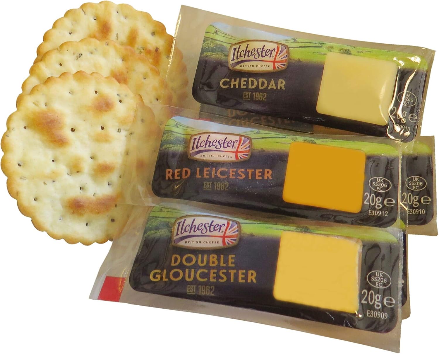 Ilchester Mixed British Cheese Portions - 50x20g : Amazon.co.uk: Grocery