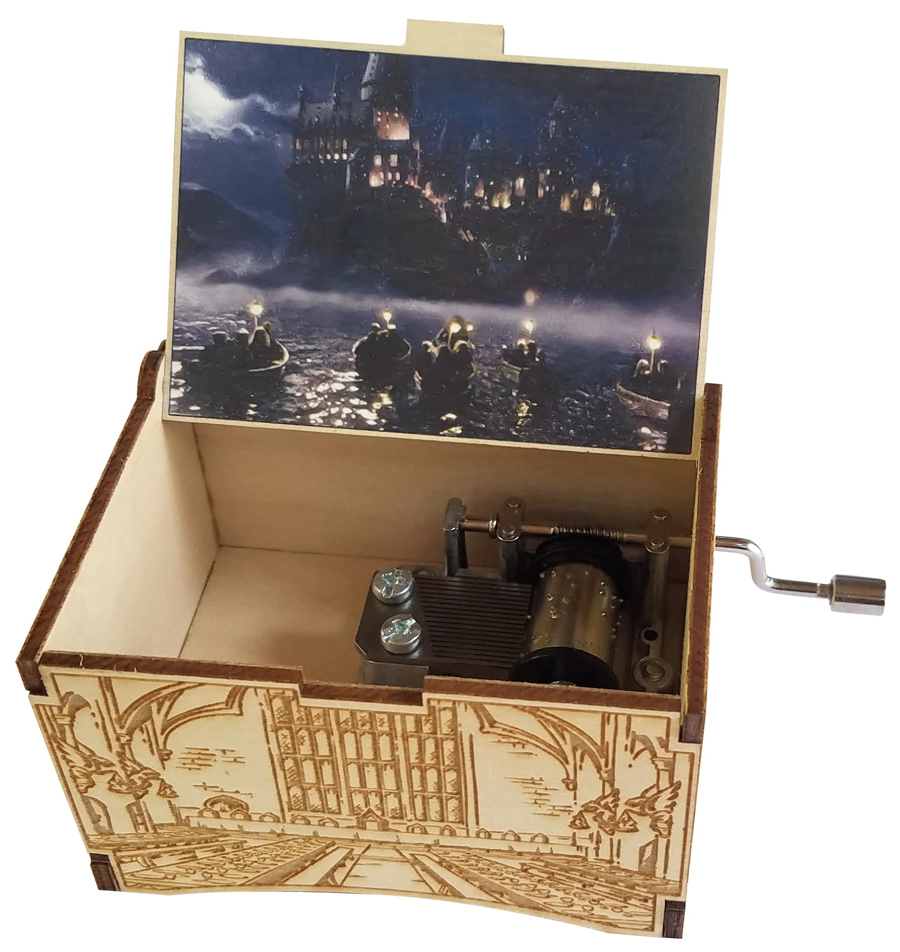 Snapklik.com : TheLasersEdge, Hogwarts Castle, Harry Potter Music Box