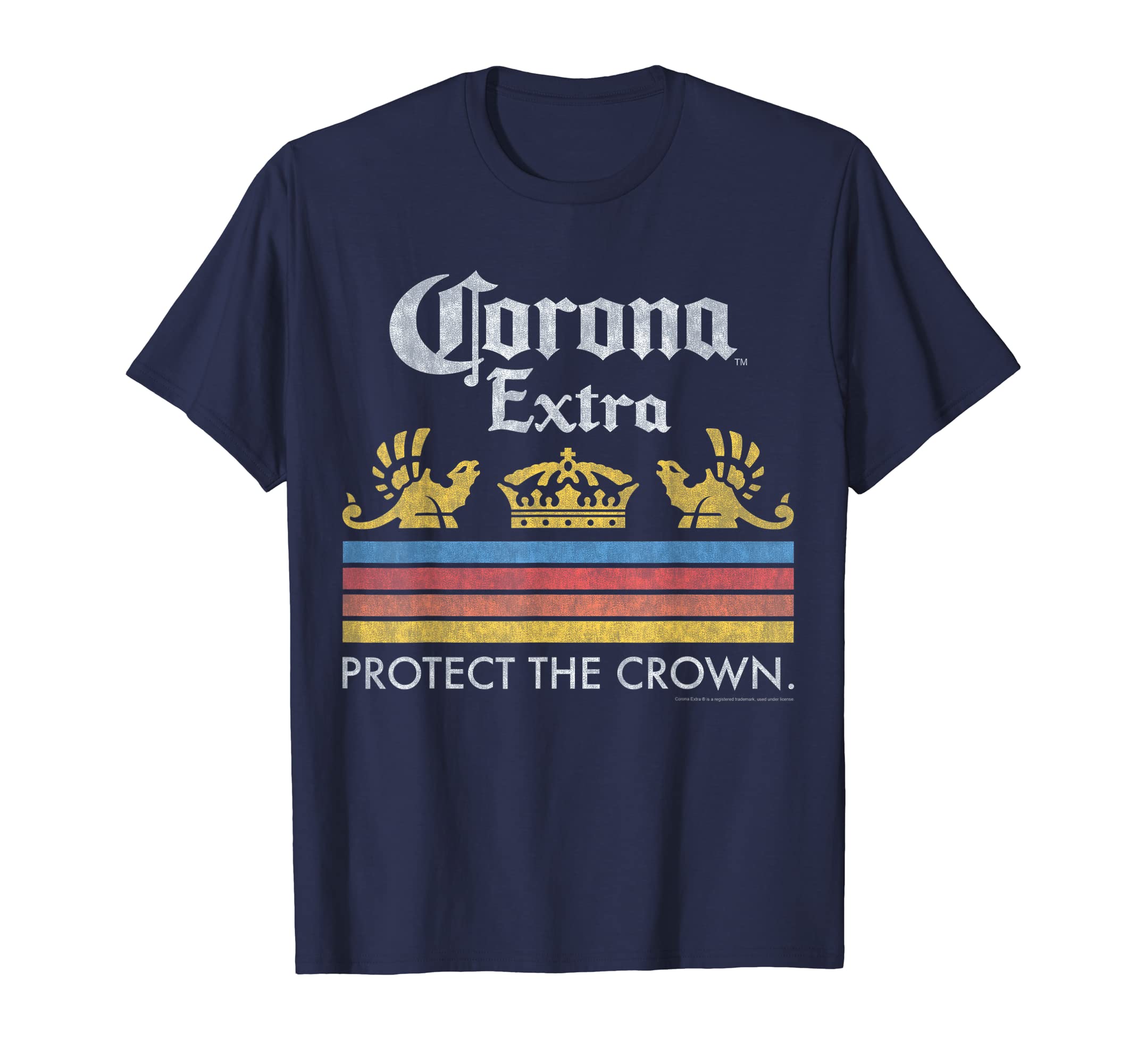 Officially Licensed Corona Short Sleeve Adult T-Shirt : Amazon.de: Fashion