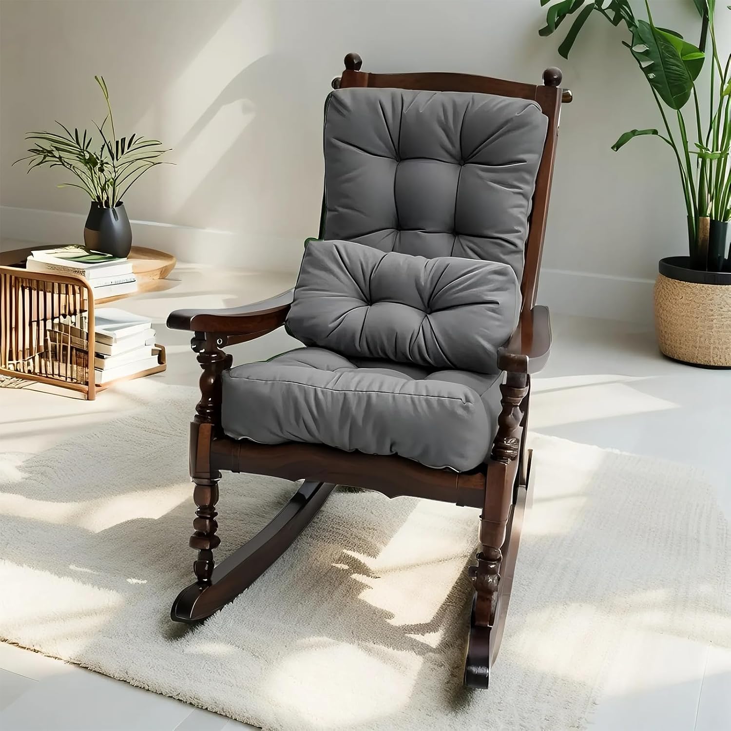 Amazon.com : Activance Rocking Chair Cushions Indoor/Outdoor, Large ...