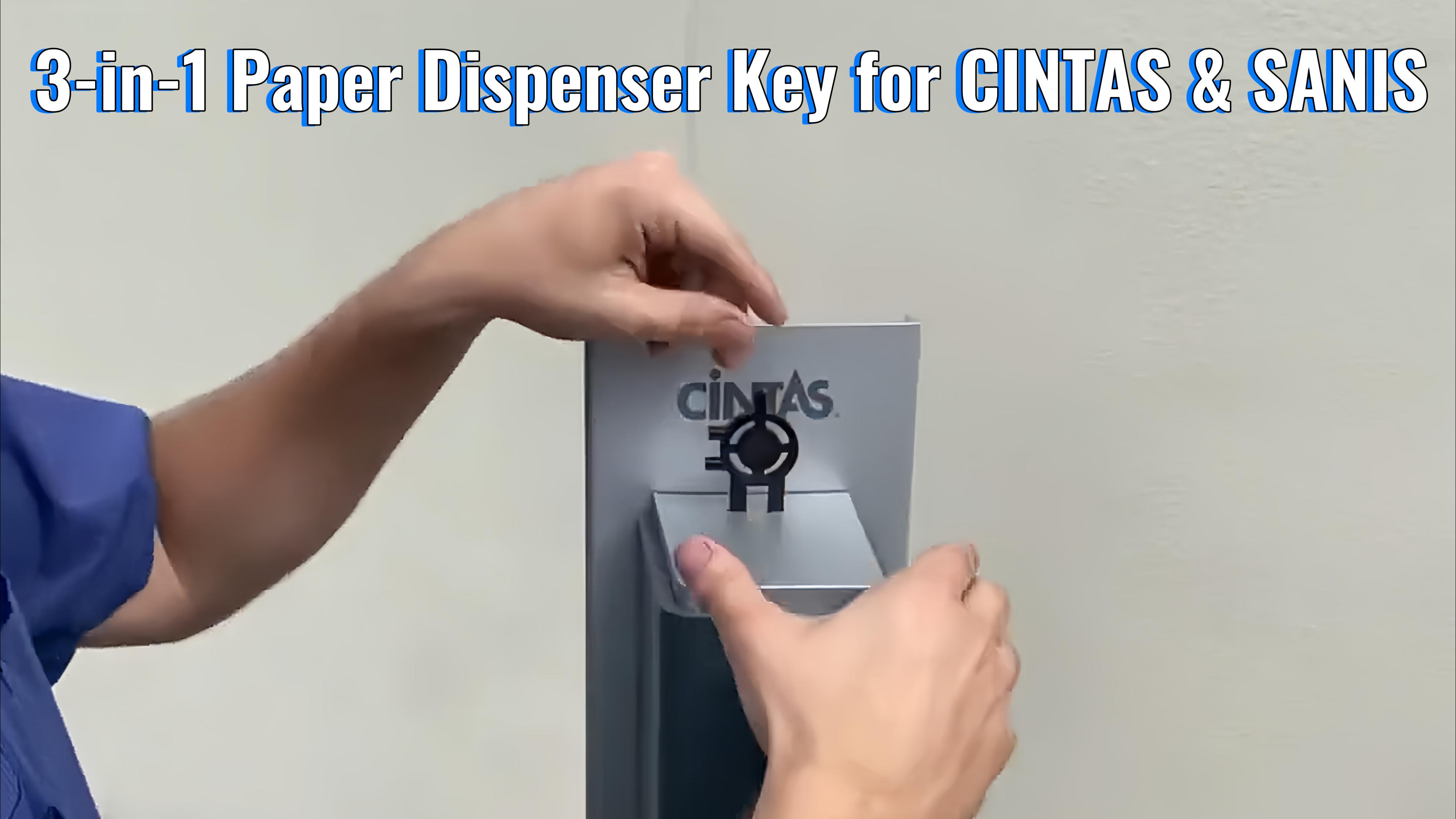 Dispenser Key Universal Paper Towel Dispenser Key Replacement Toilet ...
