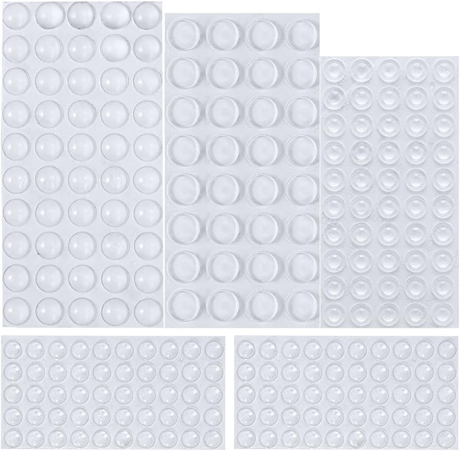 Amazon.com: LeFix Pack of 12 Rubber Silicone Feet Dot(Diameter:0 ...