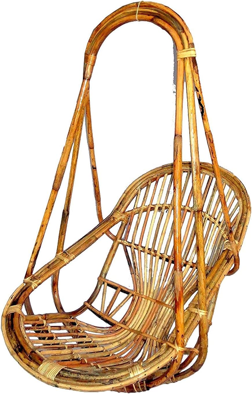 Swadeshi Bamboo Cane Bamboo Baby Small Swing Chair for Kids | Comfort ...
