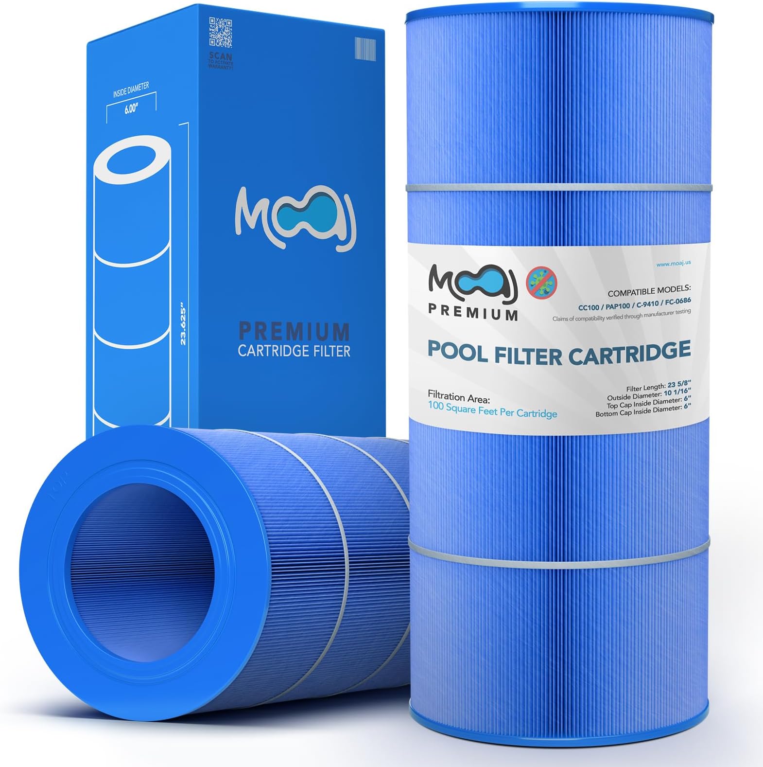 Amazon.com : AGOOOZ PLF100A Pool Filter Replaces Unicel C-9410, Pentair ...