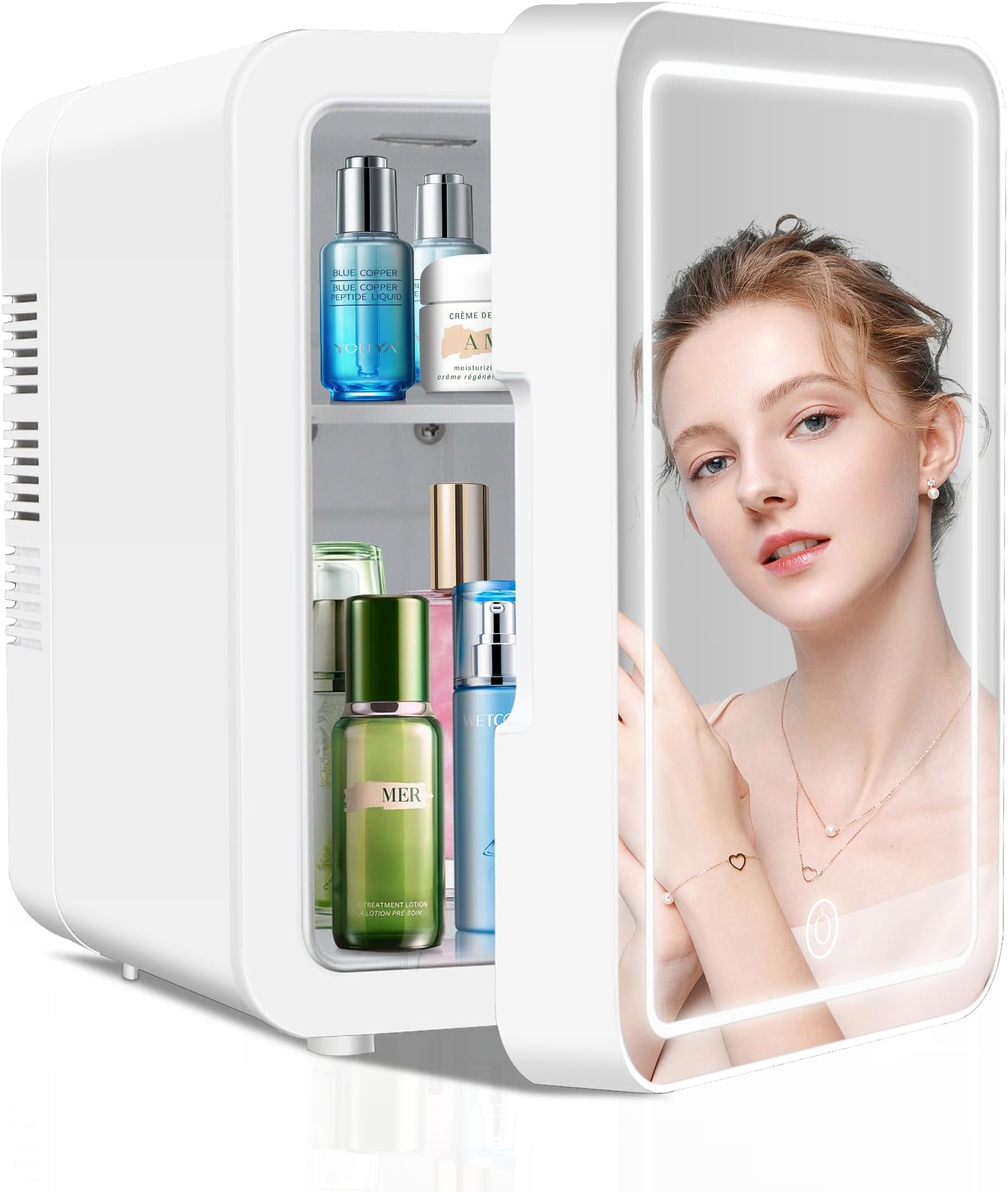 Amazon.com: BERLIN GEAR Hot or Cold Mini Fridge for Office – 6 Liter ...