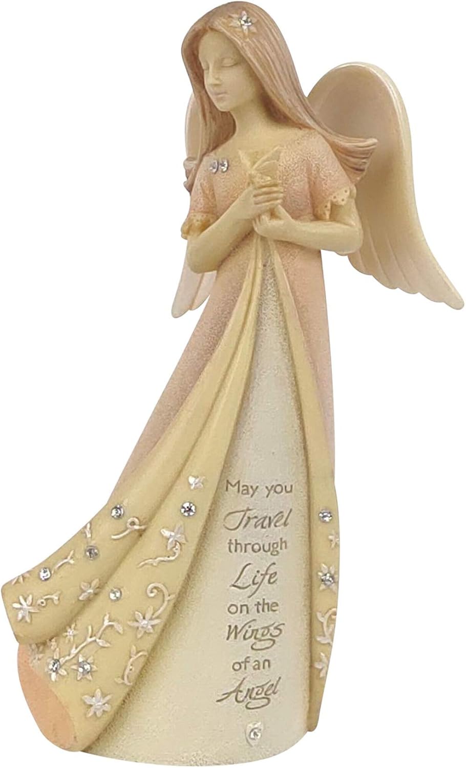 Enesco Foundations Travel Angel Figurine: Buy Online at Best Price in ...