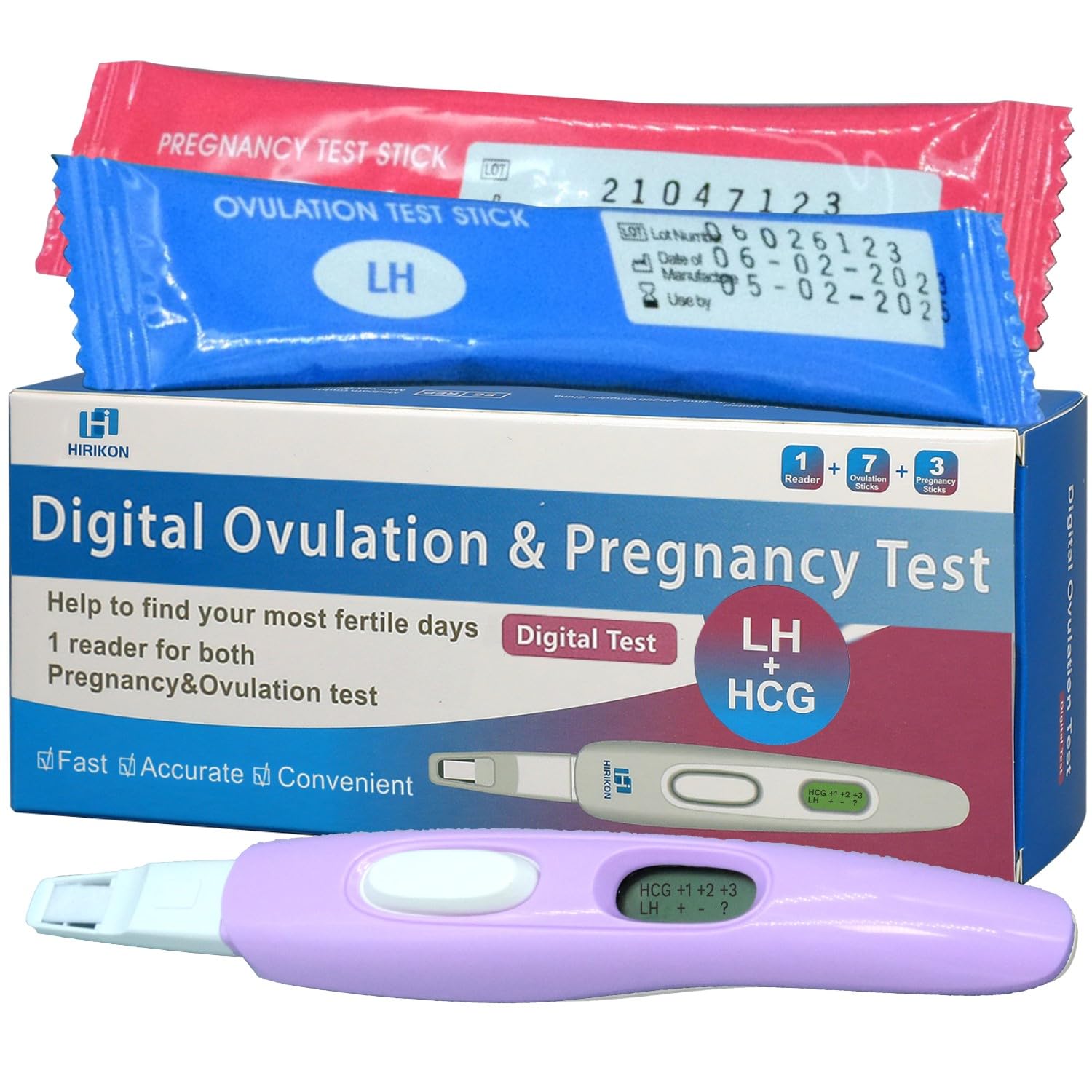 Amazon.com: Digital Pregnancy Test With Weeks Indicator + Digital ...