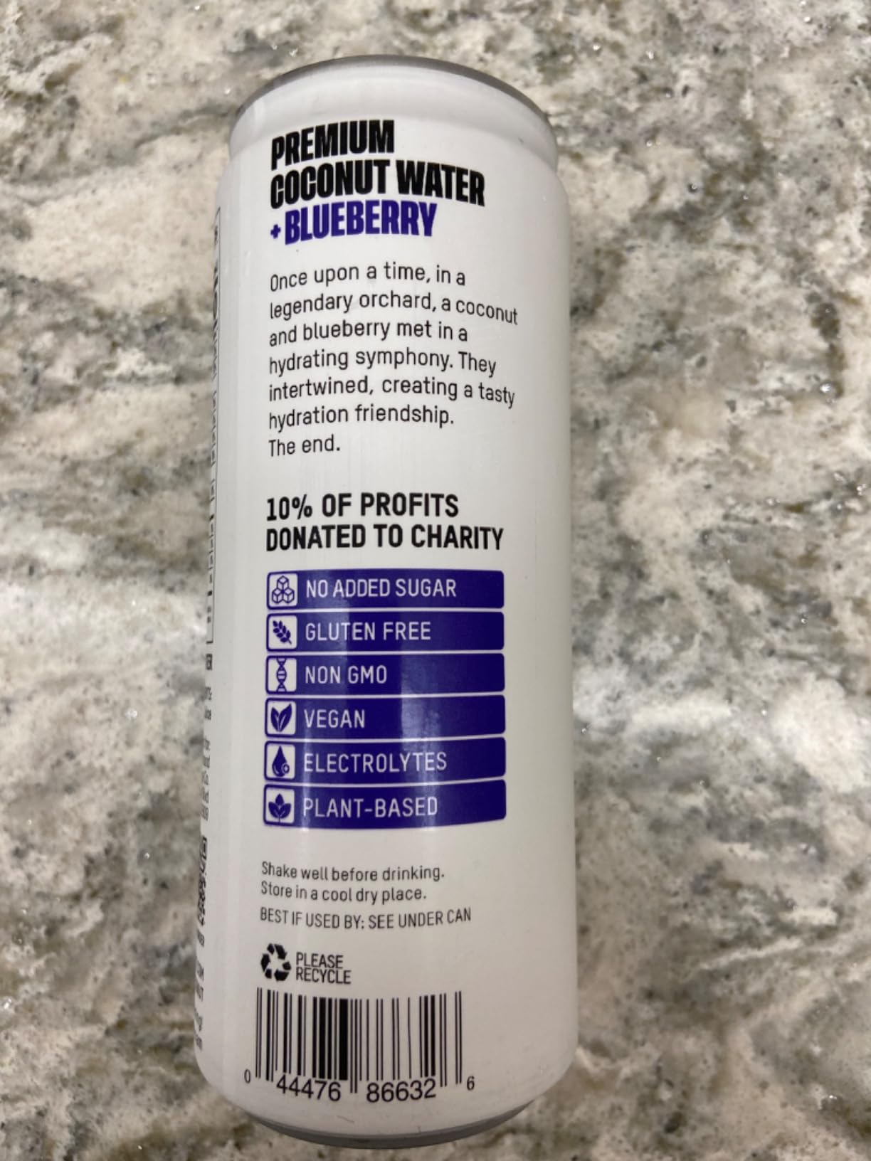 Amazon.com : Once Upon a Coconut Blueberry Coconut Water - 100% Pure ...