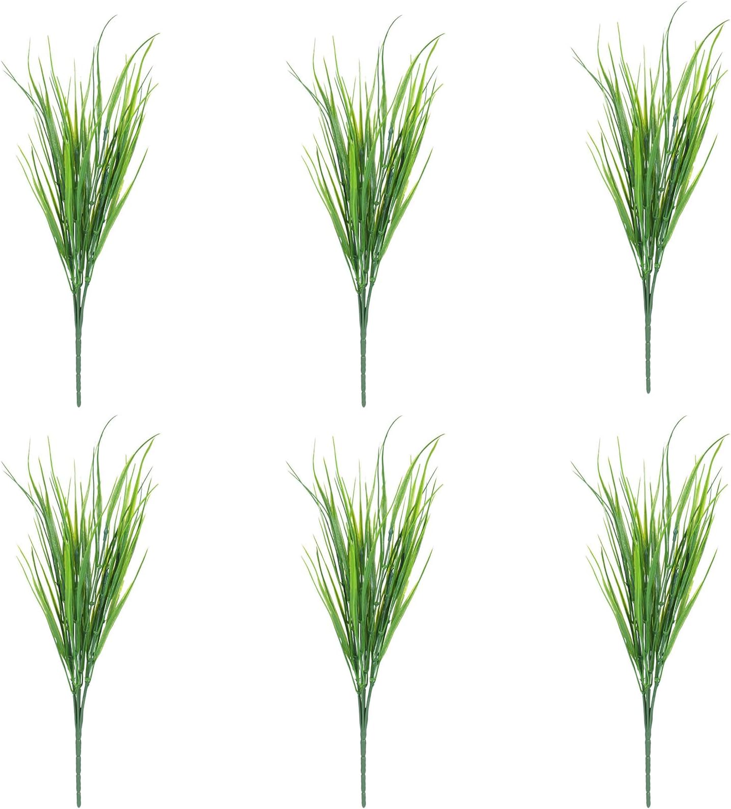 Amazon.de: Sequpr Künstliche Pflanzen Künstlich Gräser Grün Kunstgras ...