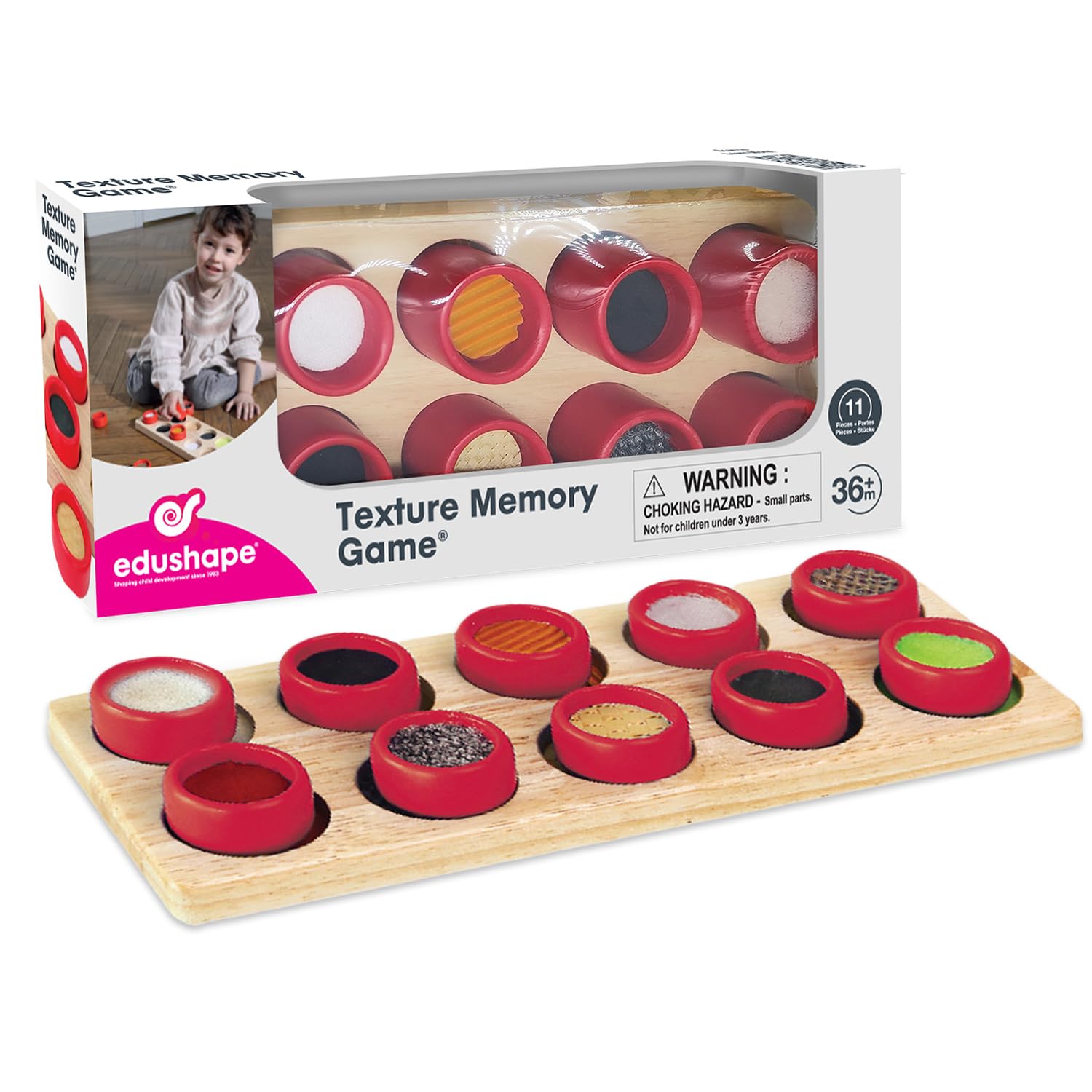 Amazon.com: Edushape Remember It! Texture Memory Game : Toys & Games