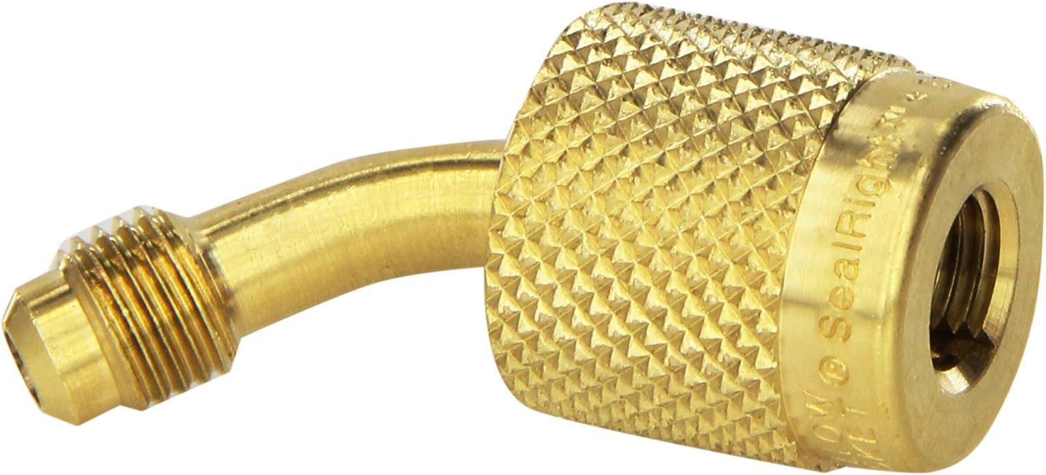 Amazon.com: Yellow Jacket 19124 1/4" Hose Adapter for Left-Handed A2L ...