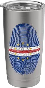 Amazon.com | Cape Verde Flag Fingerprint In my DNA Gift for Cabo ...