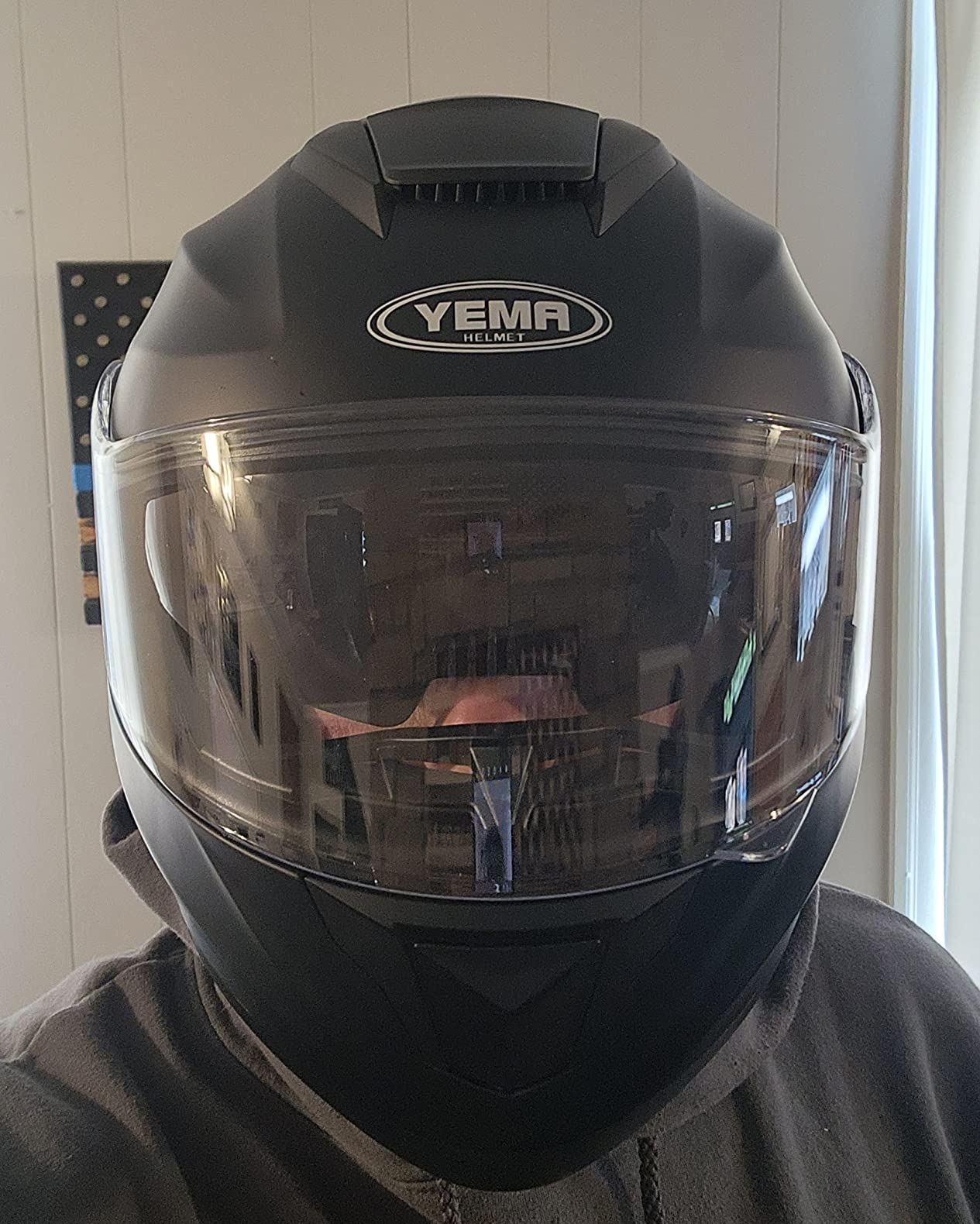 $15/mo - Finance YEMA Helmet Motorcycle Modular Full Face Helmet YM-926 ...