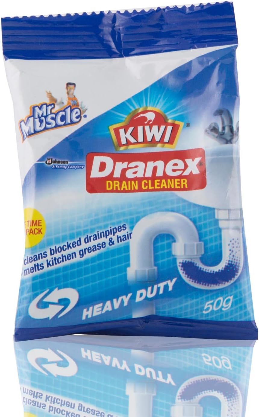 Mr. Muscle Dranex Drain Cleaner - Heavy Duty, 50g Pouch : Amazon.in ...